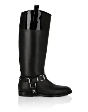 Philipp Plein Boots Flat High