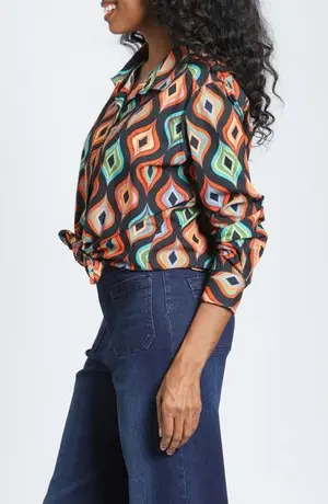 APNY Boyfriend Button-up Cotton Shirt
