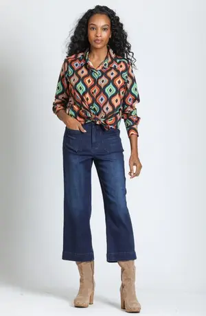 APNY Boyfriend Button-up Cotton Shirt