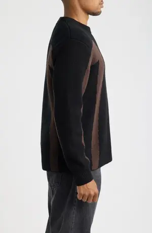 Obey Brann Crewneck Cotton Blend Sweater