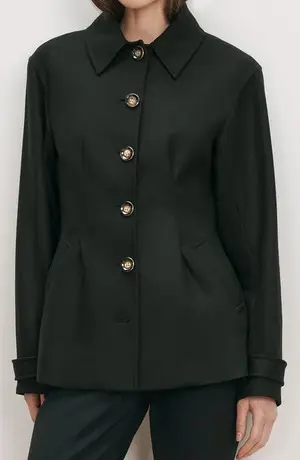 Veronica Beard Severine Dickey Coat