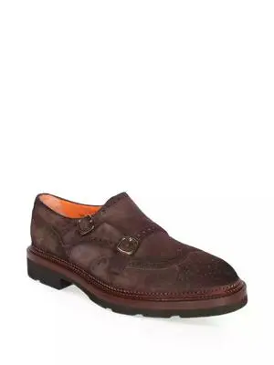 Santoni Double-strap Monk Shoes