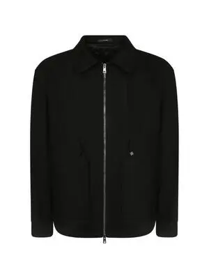 Tagliatore Adam Zip-up Jacket - Black