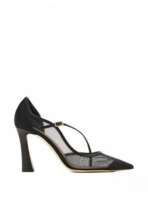 MALONE SOULIERS Bettina Mesh Pumps - Black