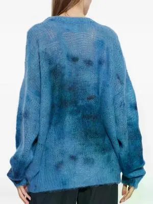 Isabel Marant Étoile Ayden Tie-dye Mohair-blend Sweater