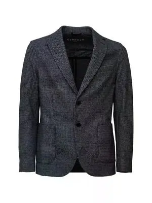 CIRCOLO 1901 Micro-print Single-breasted Blazer