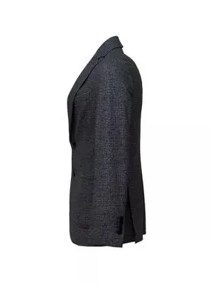 CIRCOLO 1901 Micro-print Single-breasted Blazer