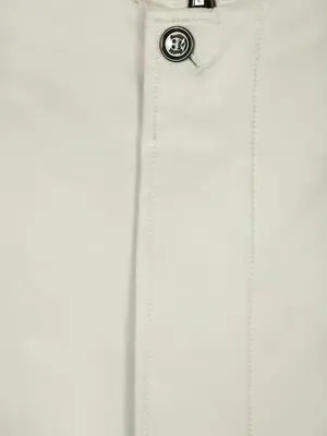 MOORER High-neck Button-up Jacket