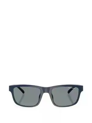 Armani Exchange Rectangle-frame Sunglasses - Blue