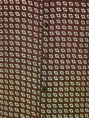 COSTUMEIN Geometric-print Long-sleeved Shirt