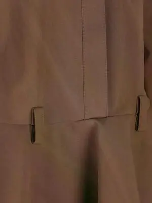 Loewe Anagram-embroidered Flared Shirt Dress