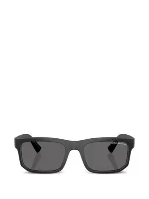 Armani Exchange Rectangle-frame Sunglasses - Black