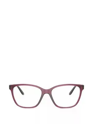 VOGUE EYEWEAR Transparent Rectangle-frame Glasses - Purple