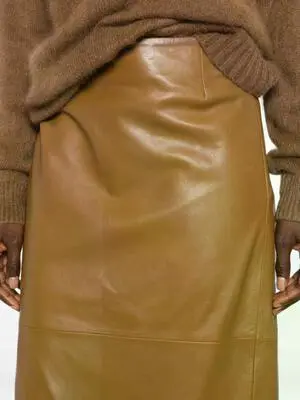 Dorothee Schumacher Sleek Statement Leather Skirt