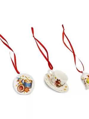 HUTSCHENREUTHER Illustrated Ornament Set