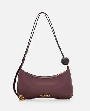 Jacquemus Jacquemus Women Le Bisou Perle Leather Shoulder Bag Multicolor