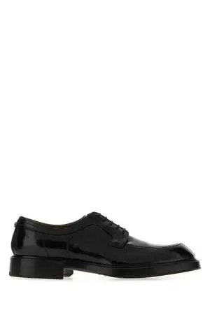 Dolce & Gabbana Brushed Leather Sneakers For - Nero
