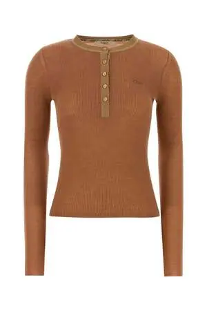 Chloé Antiqued Silk T-shirt - Pink