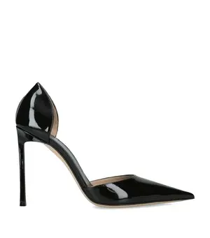 TOM FORD Patent Leather D’orsay Pumps 105 - Black