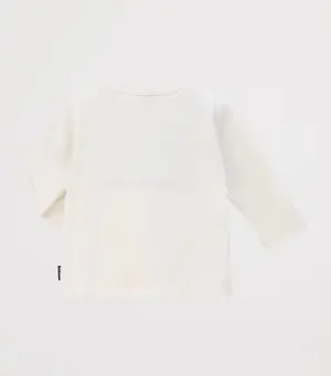 MIKI HOUSE Cotton Car Logo T-shirt