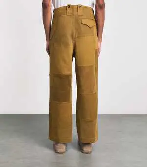 Junya Watanabe Cotton Patchwork Trousers