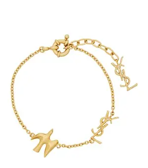 Saint Laurent Cassandre Dove Bracelet - Yellow