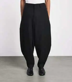 Comme Des Garçons Wool Balloon Wide-leg Trousers