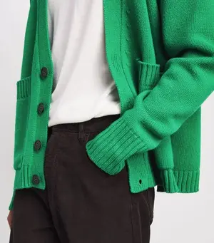 Studio Nicholson Wool V-neck Cardigan