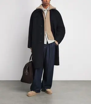 Studio Nicholson Merino Sandos Zip-up Cardigan