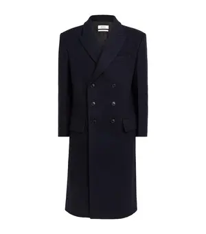 SYSTEM Wool-cashmere Double-breasted Coat