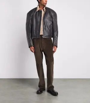 SYSTEM Corduroy Straight Trousers