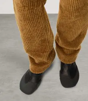Loewe Leather Dive Ankle Boots 45