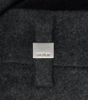 SYSTEM Wool-blend Double Pleated Wide Trousers