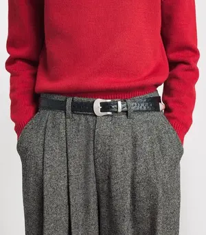 SYSTEM Wool-blend Double Pleated Trousers