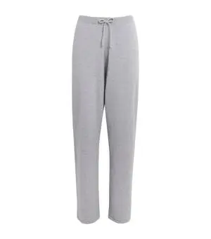 Harrods Cashmere Wide-leg Sweatpants