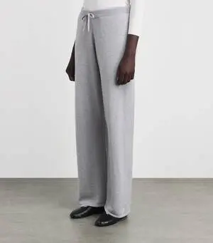 Harrods Cashmere Wide-leg Sweatpants