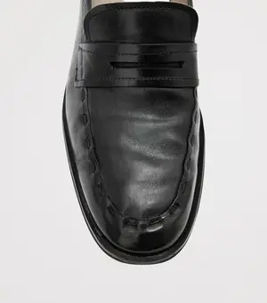 ALLSAINTS Leather Jules Stitch Loafers