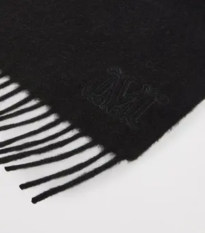 Max Mara Camel Wool Scarf
