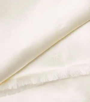 TOM FORD Silk Tuxedo Scarf - White