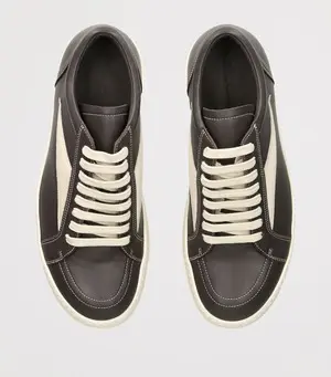 Rick Owens Leather Vintage Sneakers