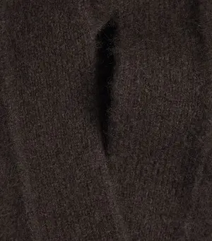 Maje Wool-blend Relaxed Cardigan