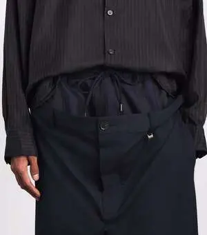 VIVIENNE WESTWOOD Layered-effect Builders Trousers
