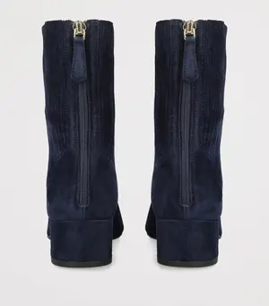 AQUAZZURA Suede Saint Honor Knee-high Boots 35