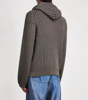 Our Legacy Merino Wool Zip-up Cardigan