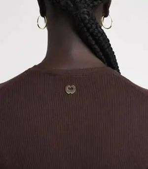 Maje Wool-silk Crew-neck Sweater