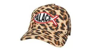PALACE Plaice Trucker - Leopard