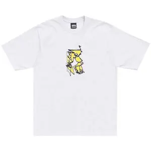StÜssy Smooth Sk8 Tee 'ash Heather - Grey