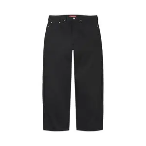 Supreme Baggy Selvedge Jean 'rigid - Black