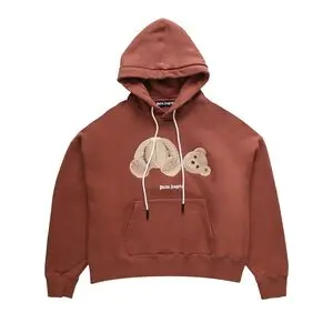 Palm Angels Bear Hoodie /brown - Tan