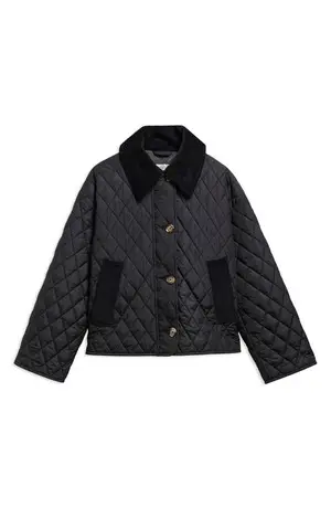 Barbour Moira Quilted Jacket - Black/shadow Classic